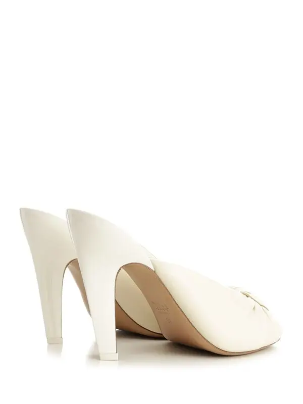 Chloé Suzie Heeled Sabot - White