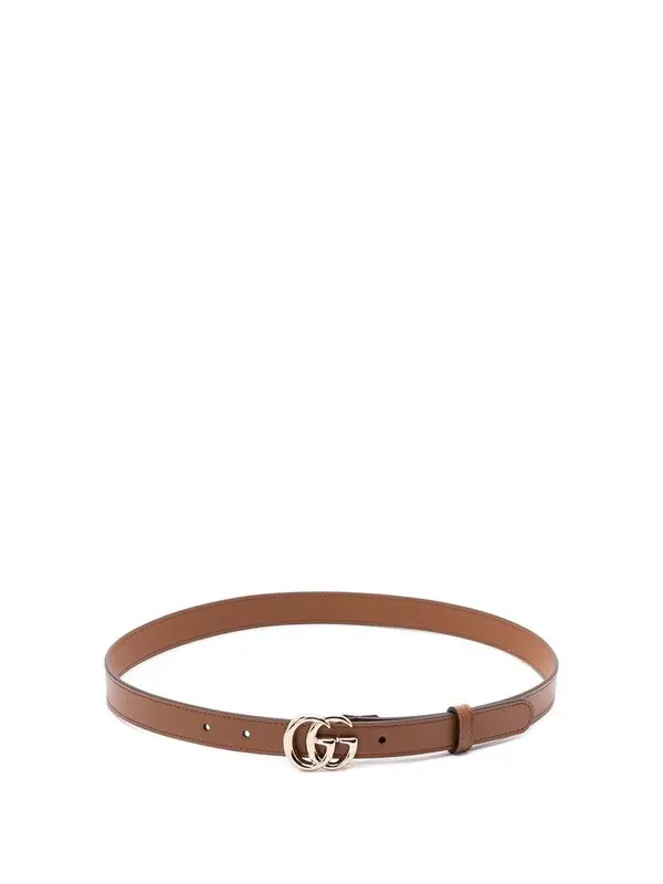 Gucci Gg Marmont Thin Belt - Multicolor