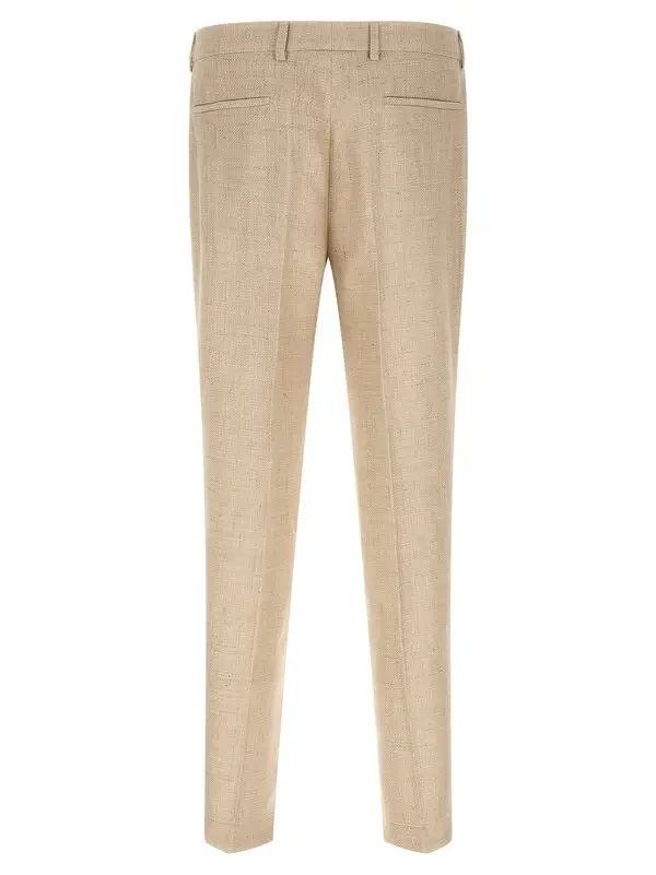 Brunello Cucinelli Hopsack Dress - Cream