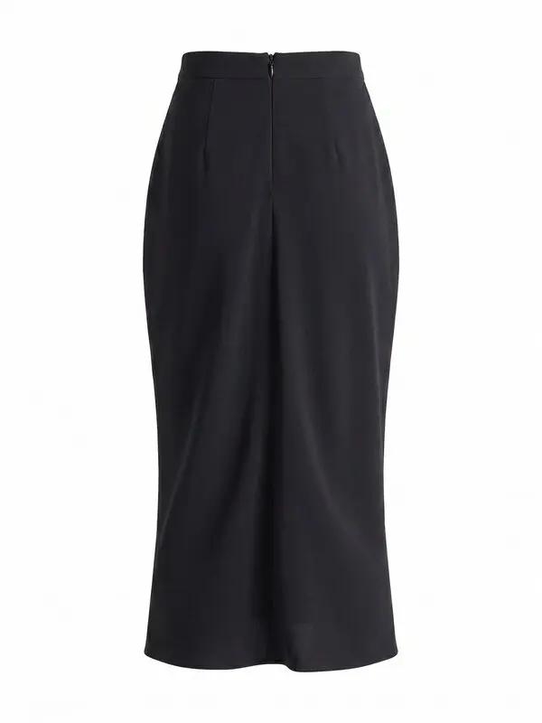 Givenchy Draped Midi Skirt - Multicolor