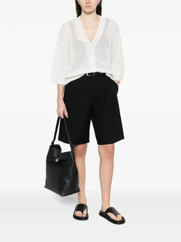 Peserico Fine Knit V-neck Cardigan