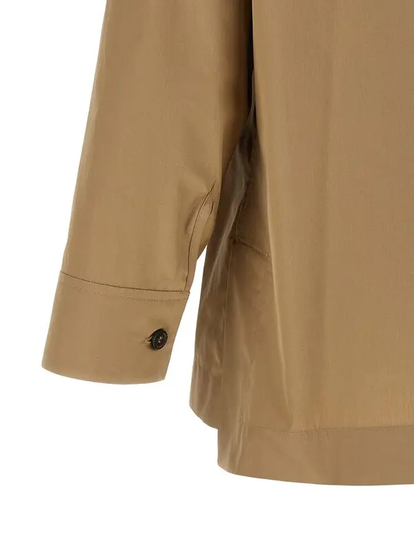 Max Mara S Mmmarianne' Cotton Poplin Shirt - Cream