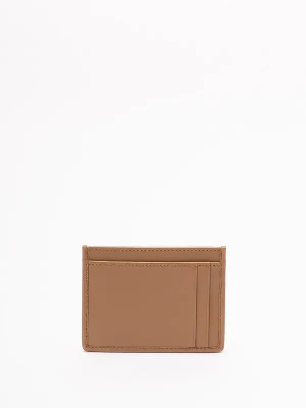 Miu Miu Matelassé Leather Card Holder - Multicolor