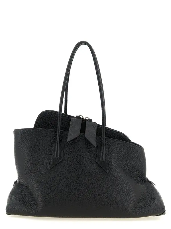 Attico La Passeggiata Medium Shoulder Bag - Black