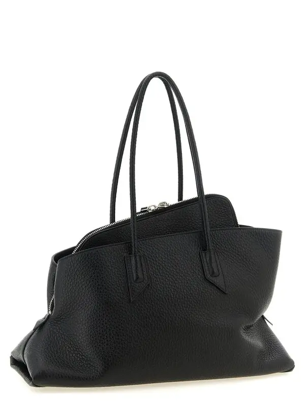Attico La Passeggiata Medium Shoulder Bag - Black