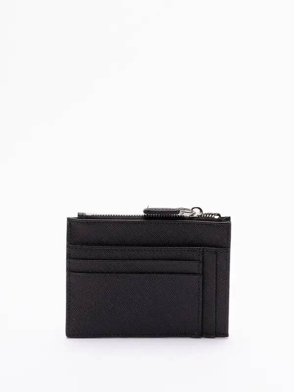 Prada Saffiano Leather Card Holder - Multicolor