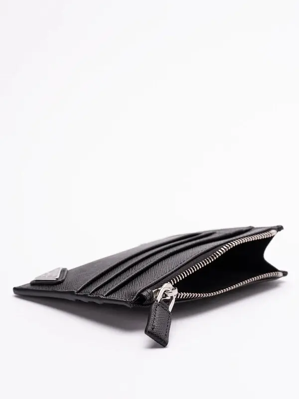 Prada Saffiano Leather Card Holder - Multicolor
