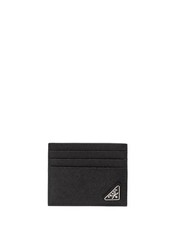 Prada Saffiano Leather Card Holder - Multicolor