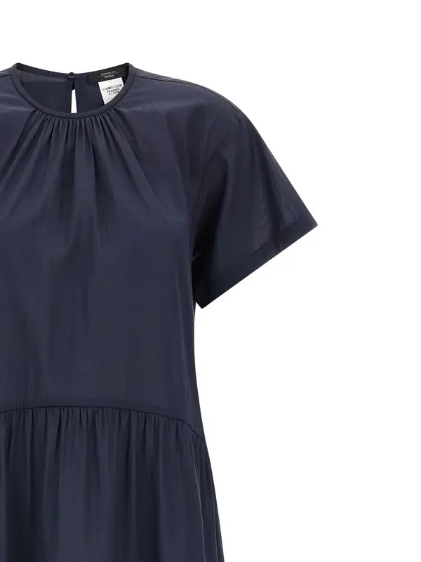 Max Mara Wkdalloro Technical Cotton Canvas Dress