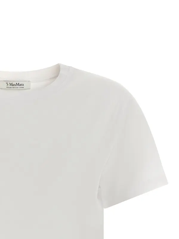Max Mara Mmedile' Printed Cotton T-shirt