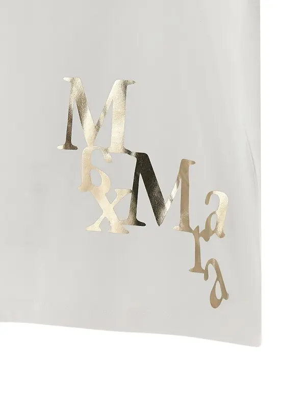 Max Mara Mmedile' Printed Cotton T-shirt