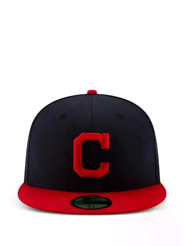 New Era Cleveland Indians Fitted Cap - Blue