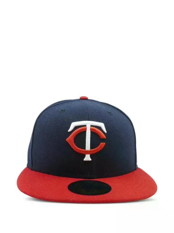 New Era Minnesota Twins Fitted Baseball Cap - Blue