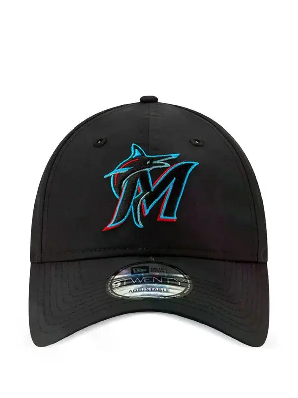 New Era Miami Marlins Baseball Cap - Black