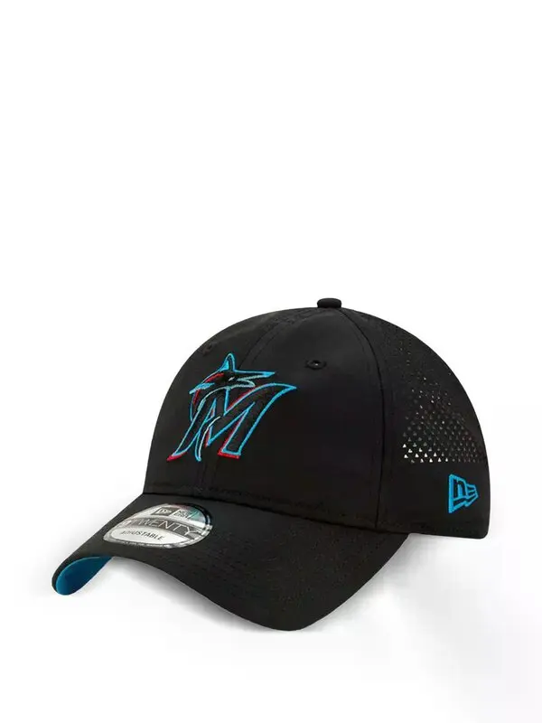 New Era Miami Marlins Baseball Cap - Black