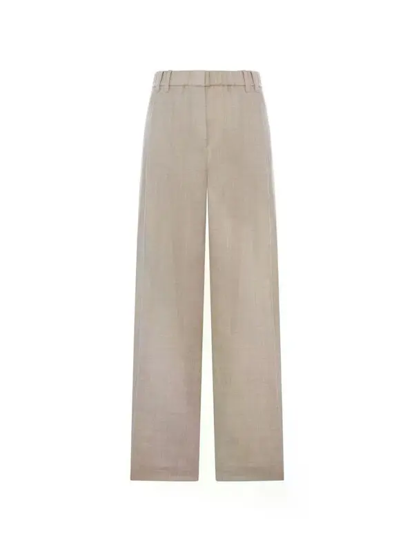 Brunello Cucinelli Straight-leg Cashmere Trousers