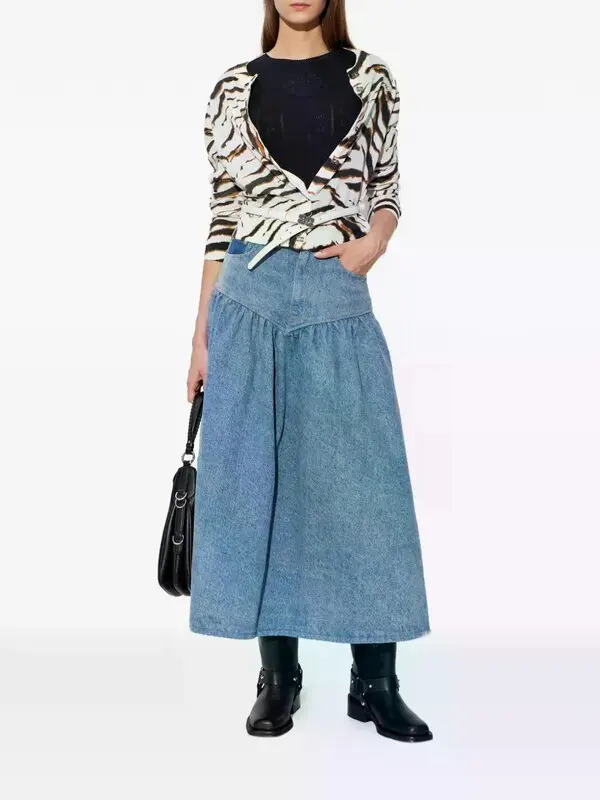 GANNI Heart-patch T-shirt
