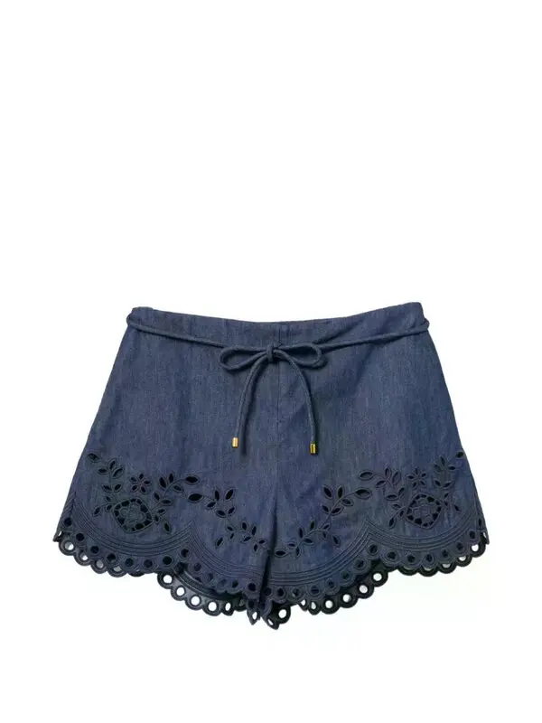 Zimmermann Mahon Broderie Anglaise Shorts