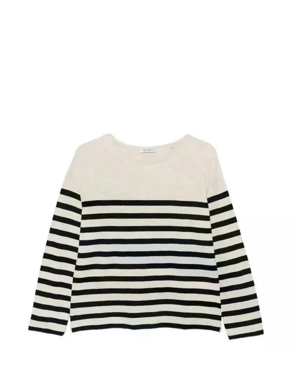 Marc O'polo Striped Long-sleeve Sweater - Neutrals