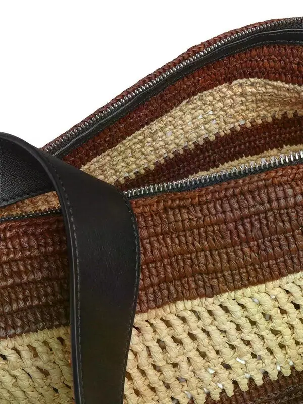 Loewe Striped Interwoven Shoulder Bag