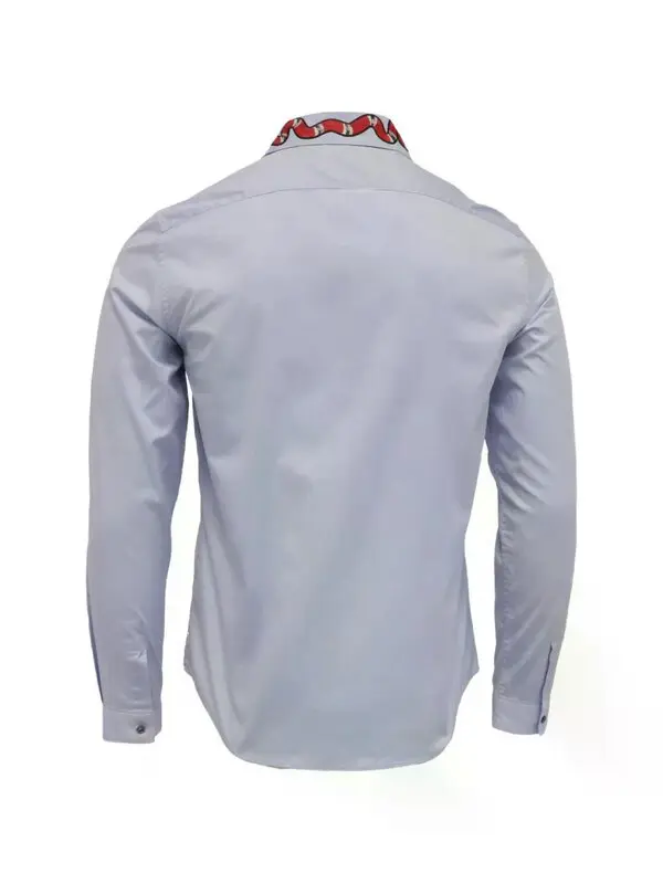 Gucci Kingsnake Embroidered Shirt