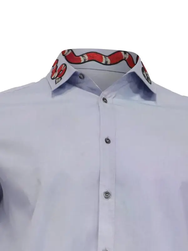 Gucci Kingsnake Embroidered Shirt