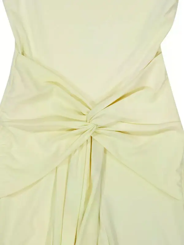 Roland Mouret Waterfall Twist-drape Maxi Dress