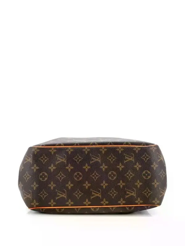 LOUIS VUITTON Monogram Canvas Vertical Tote Bag - Brown