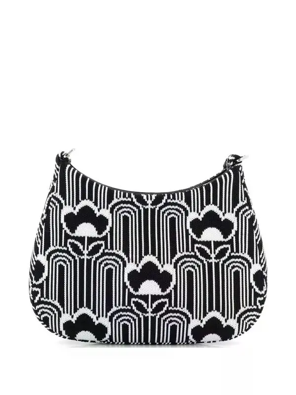 Prada Cleo Jacquard Knit Shoulder Bag