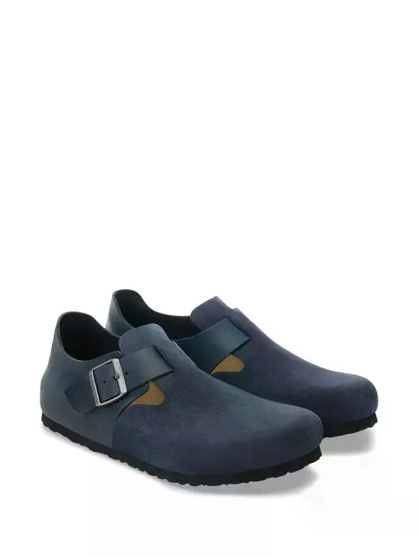 BIRKENSTOCK London Buckle Fastening Suede Sneakers