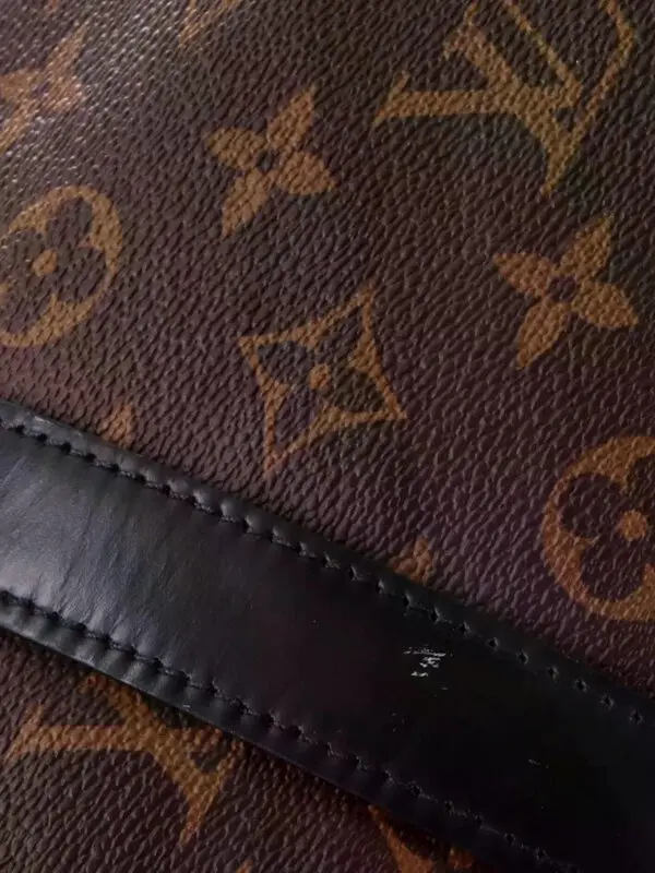 LOUIS VUITTON Keepall Bandouliere 55 Travel Bag - Brown