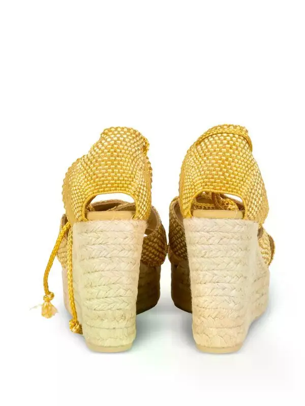 CastaÑer Becca Cotton Heeled Espadrilles