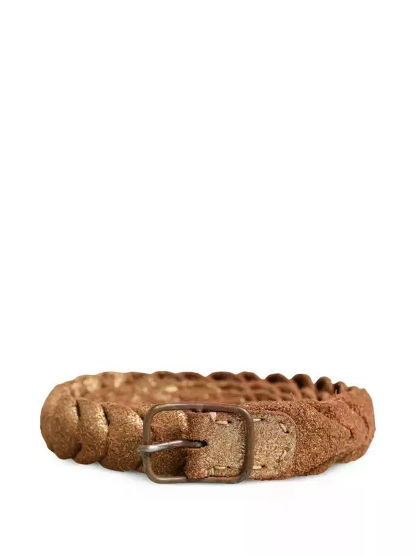 Ermanno Scervino Braided Leather Belt