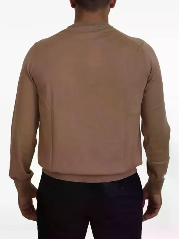 Dolce & Gabbana Embroidered Logo-patch Sweater