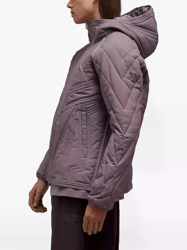 Y3 Quilted Hooded Jacket