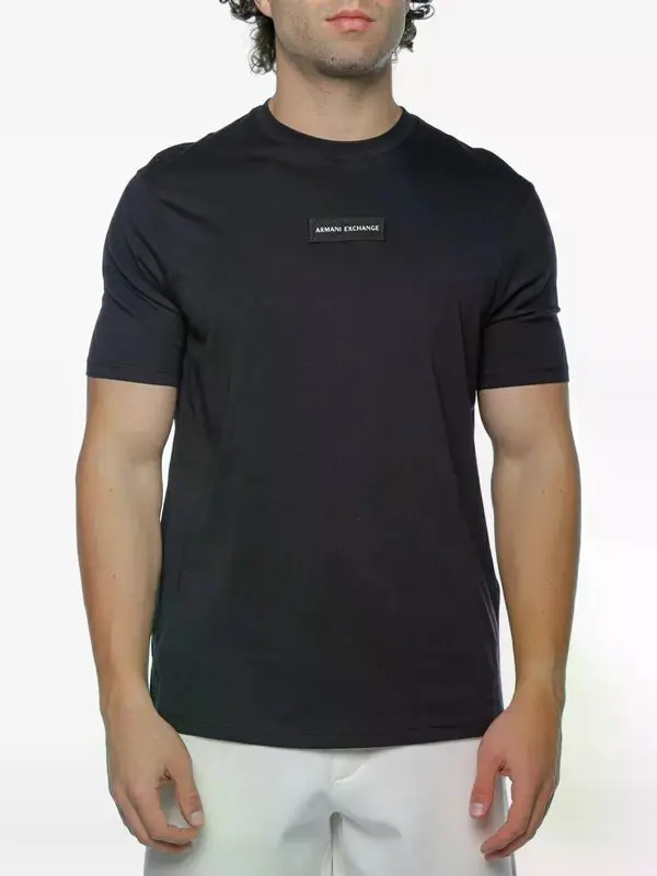 Armani Exchange Logo-patch T-shirt