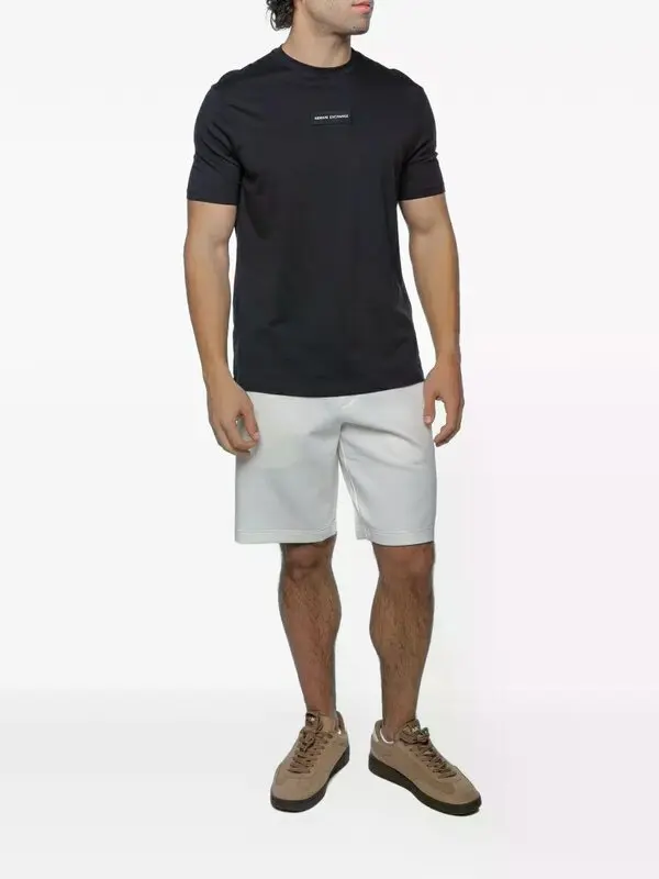 Armani Exchange Logo-patch T-shirt