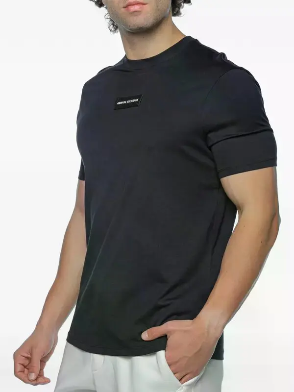 Armani Exchange Logo-patch T-shirt