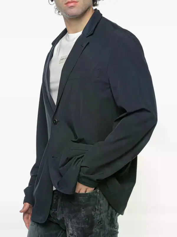 Armani Exchange Single-breasted Notched-lapel Blazer