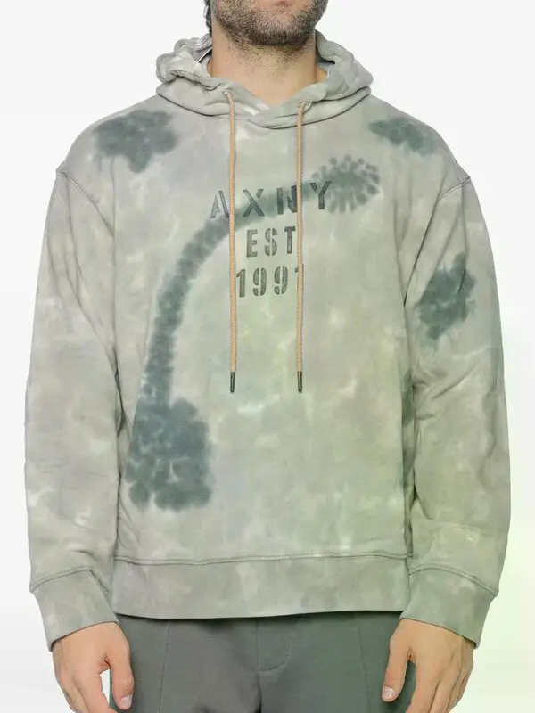 Armani Exchange Logo-print Hoodie