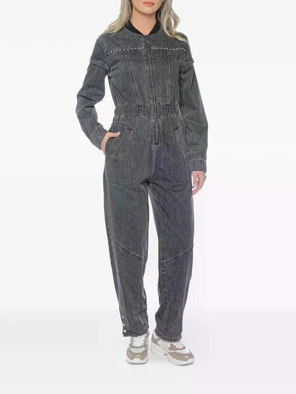ONETEASPOON Callie Stud-embellished Jumpsuit