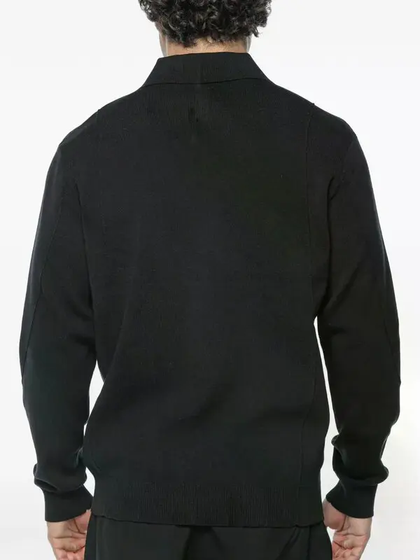 DRYKORN Gavvin Quarter-zip Knitted Polo Shirt