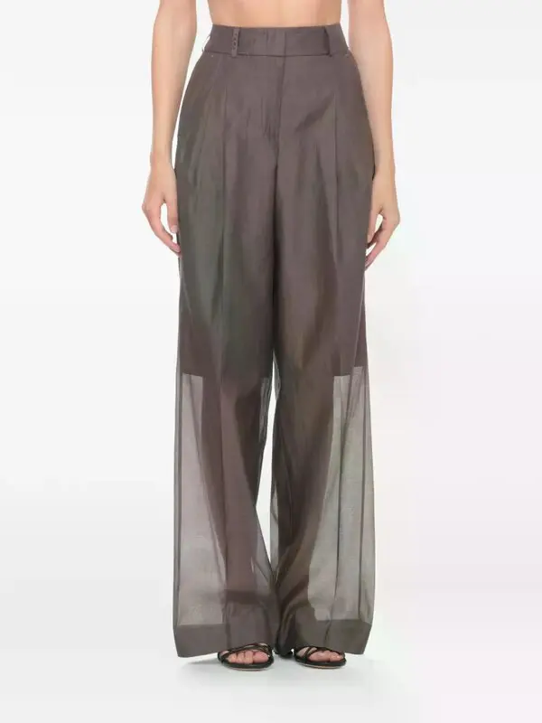 Peserico Sheer-panel Tailored Trousers