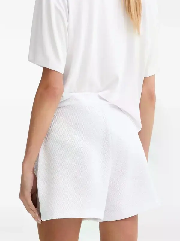 Guess Textured Tailored Shorts With Side Stripe Detail