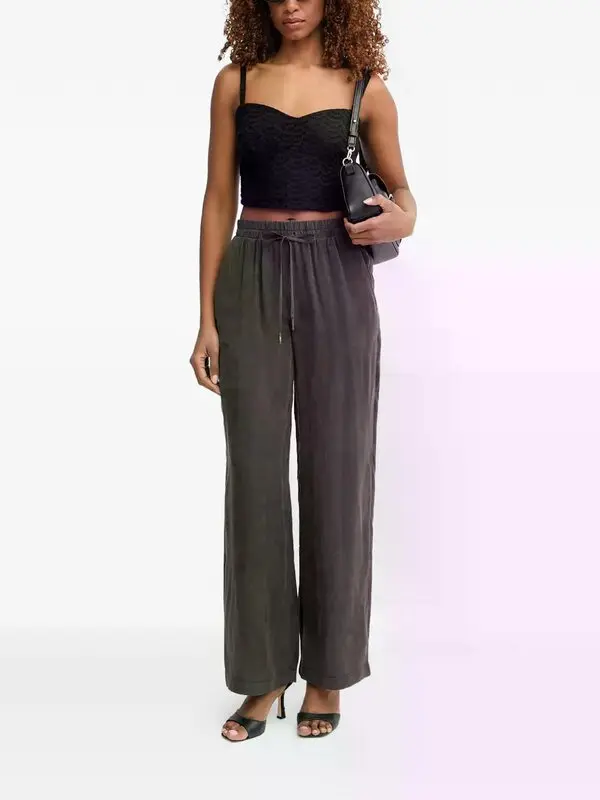 Guess Broderie Anglaise Cropped Top