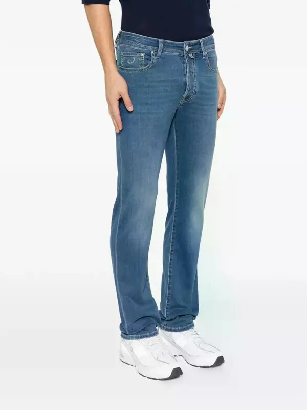Jacob Cohen Whiskered Jeans - Blue
