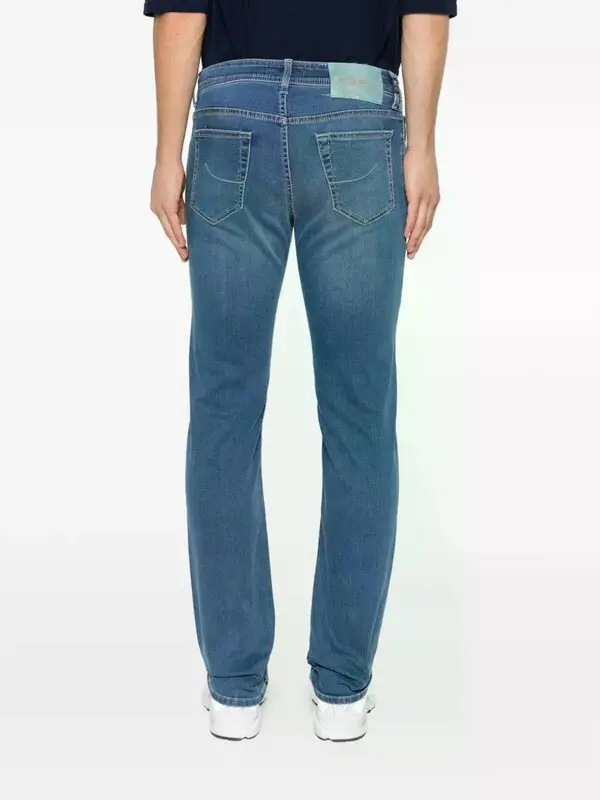 Jacob Cohen Whiskered Jeans - Blue