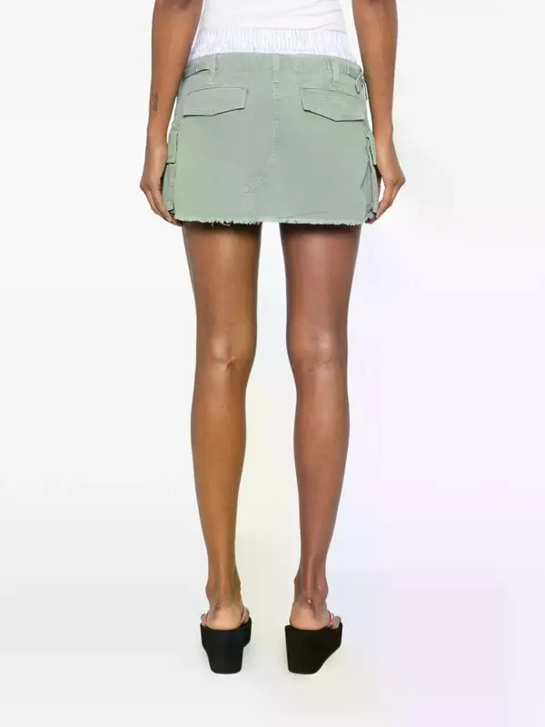Alexander Wang Raw-cut Cargo Skirt