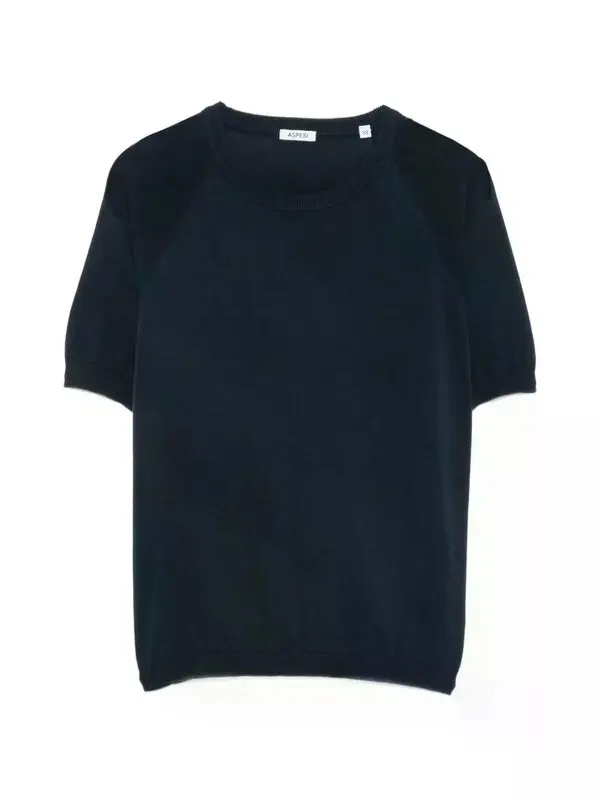 Aspesi Fine Knit Raglan Sleeve Top