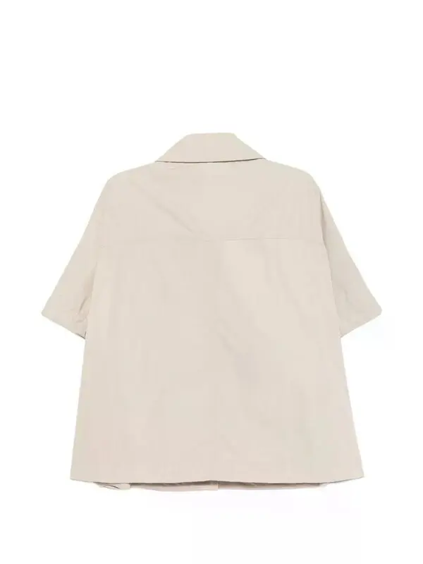 Aspesi Short-sleeve Concealed-fastening Jacket